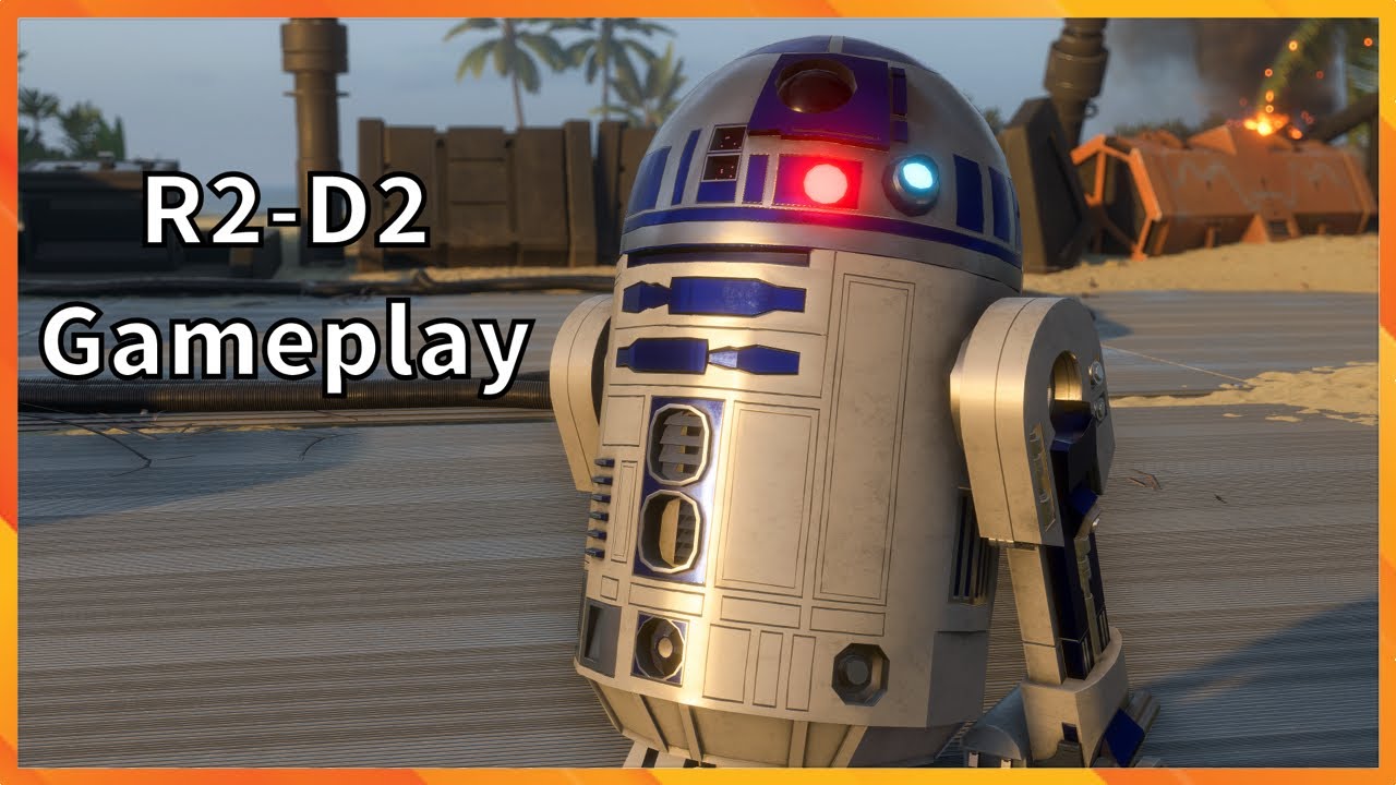 R2-D2 Gameplay Star Wars Battlefront 2 - YouTube