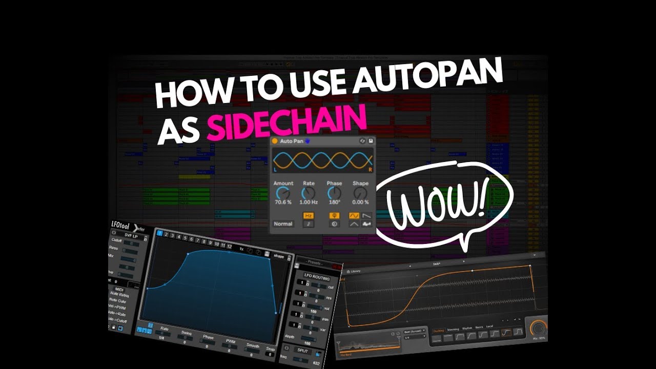 HOW TO USE AUTOPAN AS A SIDECHAIN - YouTube