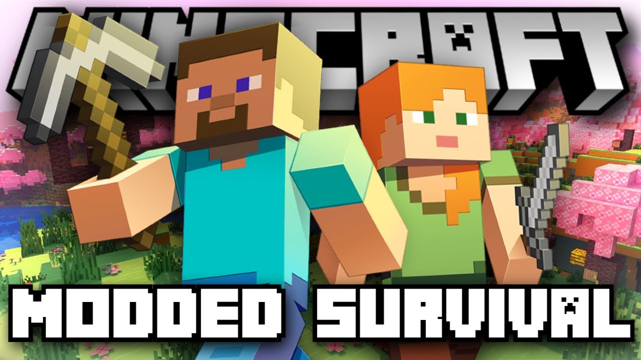 Playing MODDED Minecraft LIVE! (Modded Survival Gameplay) - YouTube