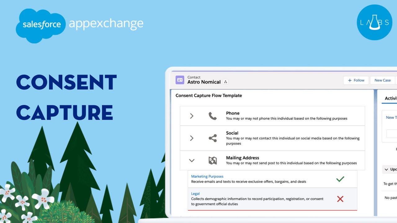 Salesforce Labs- Consent Capture - YouTube