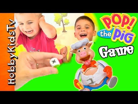 Pop the Pig Game Night with HobbyKids - YouTube