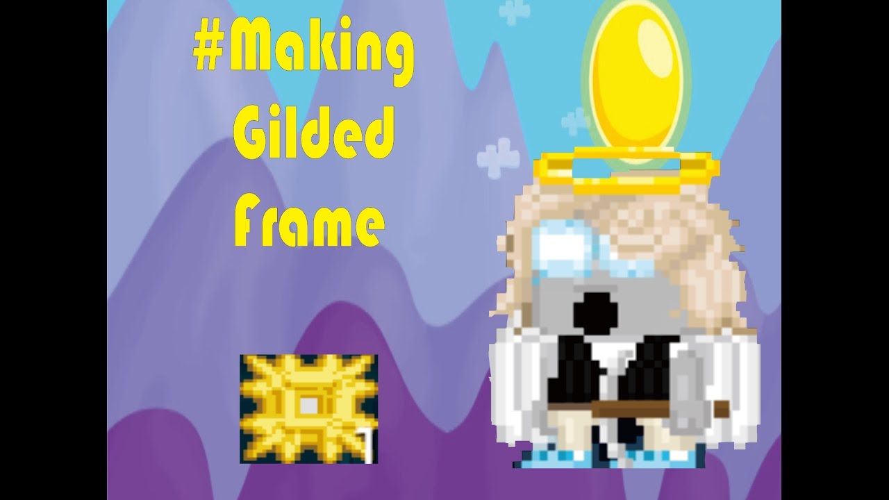 Making Gilded Frame l Growtopia - YouTube