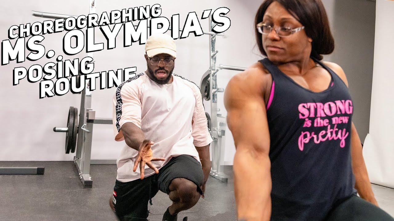 Ruff Diesel Choreographing Ms. Olympia Andrea Shaw's Posing Routine ...