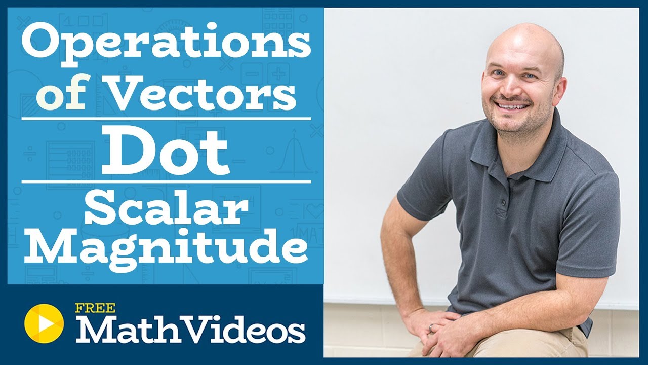 Master Learn how to apply operations with vectors involving dot product ...