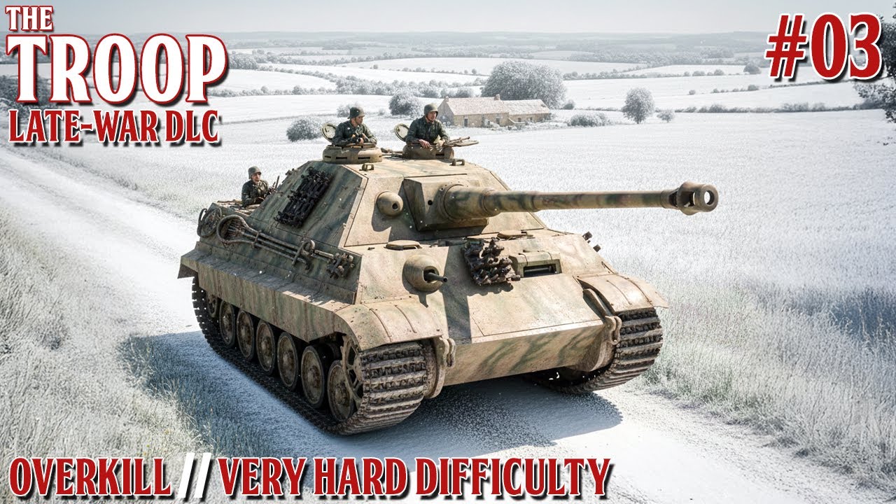 Overkill with Jagdtigers / Late-War DLC / The Troop / Tactical / WW2 ...