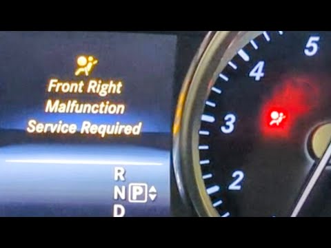 Fix Mercedes Benz Front Right Airbag Malfunction Reset - YouTube