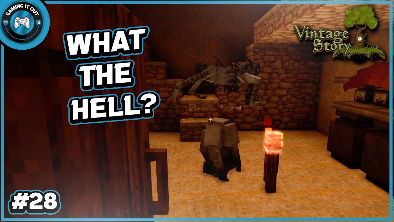 WHY Is There A Monster Party In My Cellar?!?! | Vintage Story [28 ...