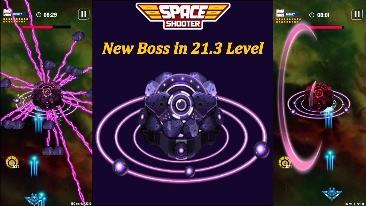 Galaxy Attack: Space Shooter | Campaign Mode | Level 21.3 | New Boss Review | By Apache Gamers ...