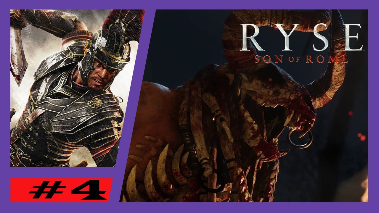 Ryse : Son of Rome - Glott, Le Chef Minotaure !!! - Gameplay #4 - YouTube