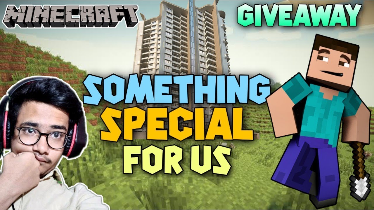 Something Special for us | Minecraft Live | 5 Premium Accounts Giveaway ...