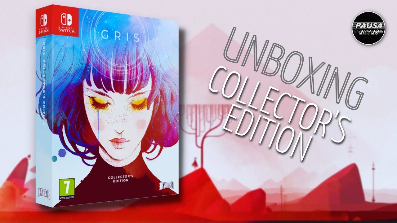 Unboxing - GRIS Collector's Edition - Nintendo Switch 📺 Pausa Retro ...
