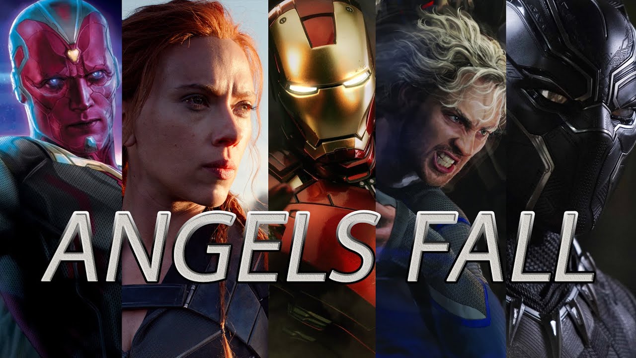 Avengers - Breaking Benjamin - Angels Fall - YouTube