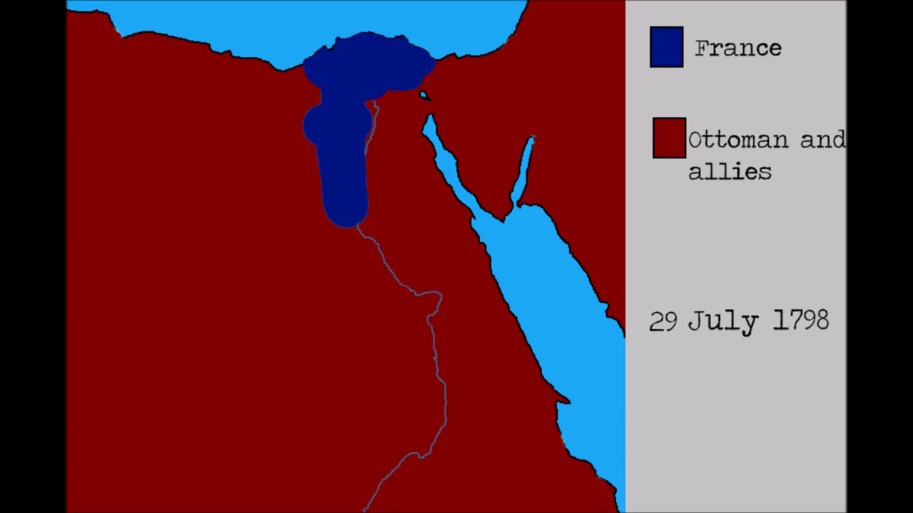 The Napoleonic Wars Egyptian Campaign:Every Other Day[MAP] - YouTube