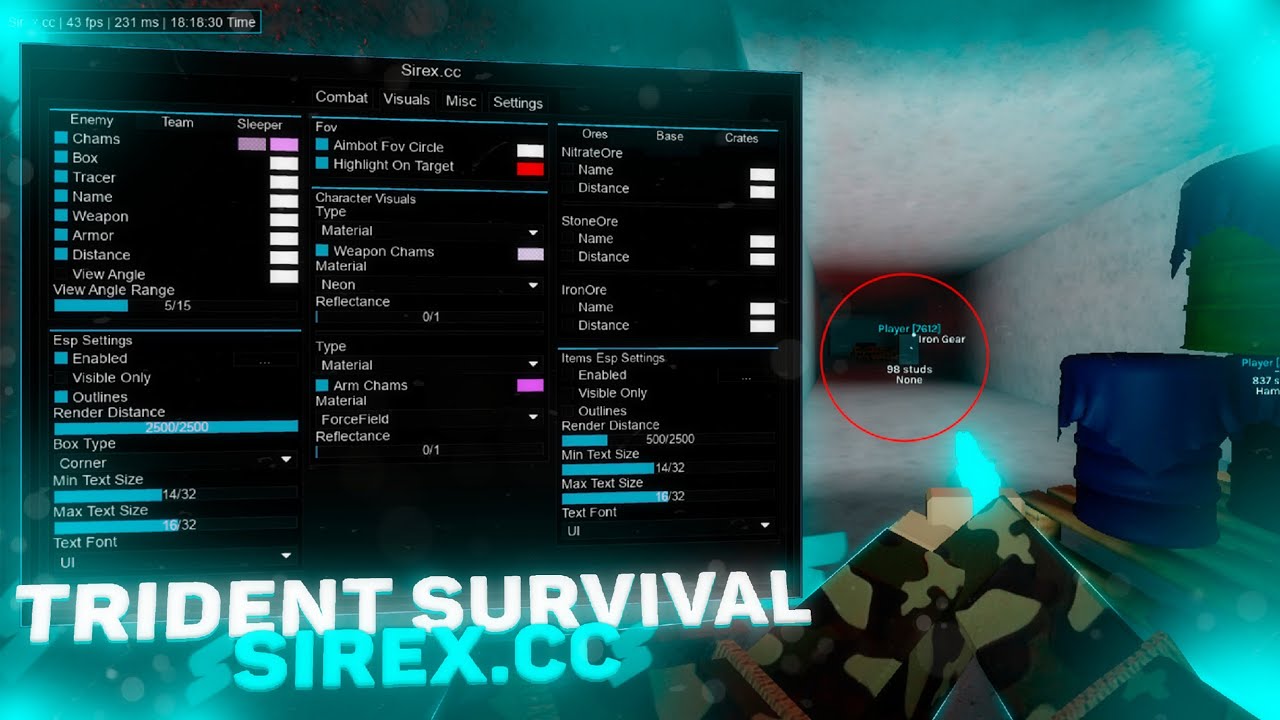 sirex.cc dominating trident survival best trident survival script - YouTube