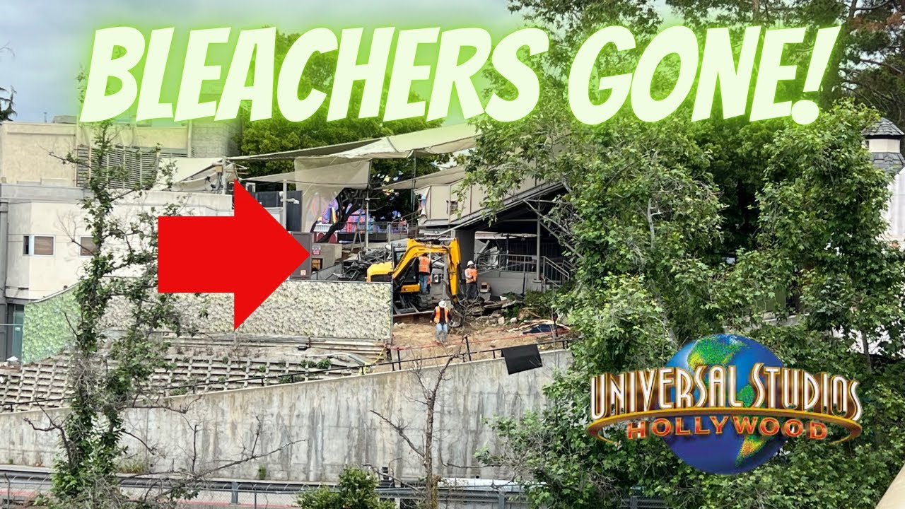 Demolition is Rapidly Progressing On Animal Actors! | Universal Studios ...