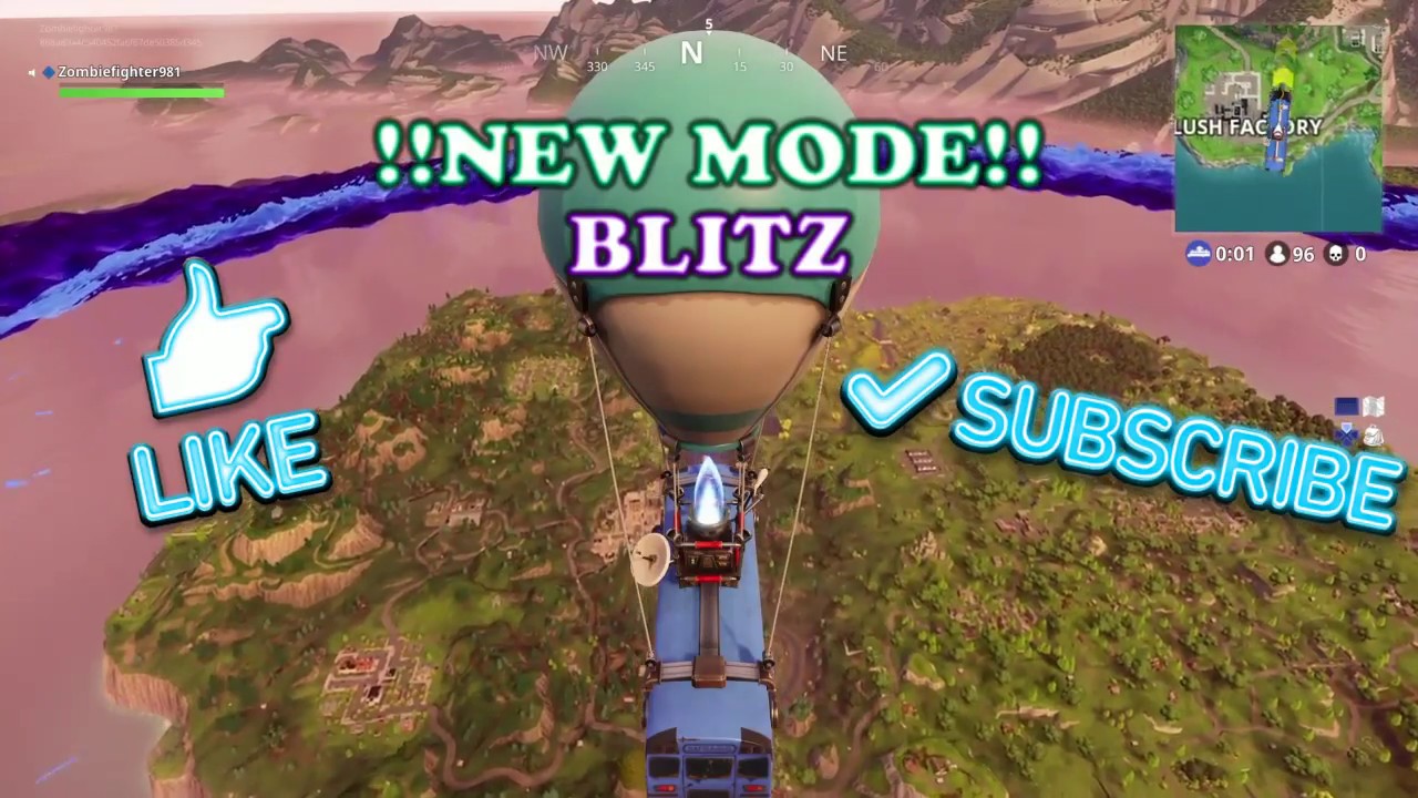 !!NEW!! Blitz Mode Fortnite! Victory Royal - YouTube