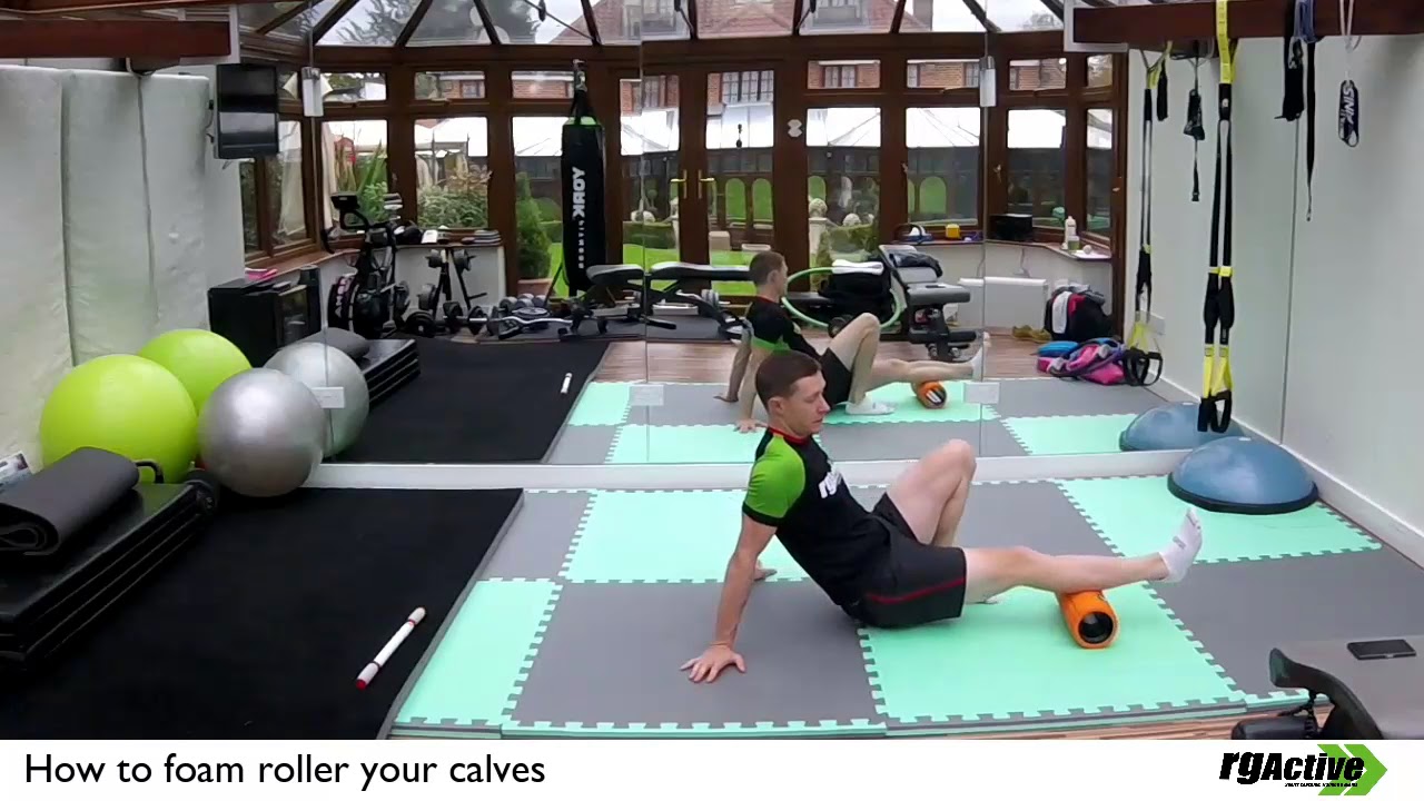 Foam Roller - Calves - YouTube
