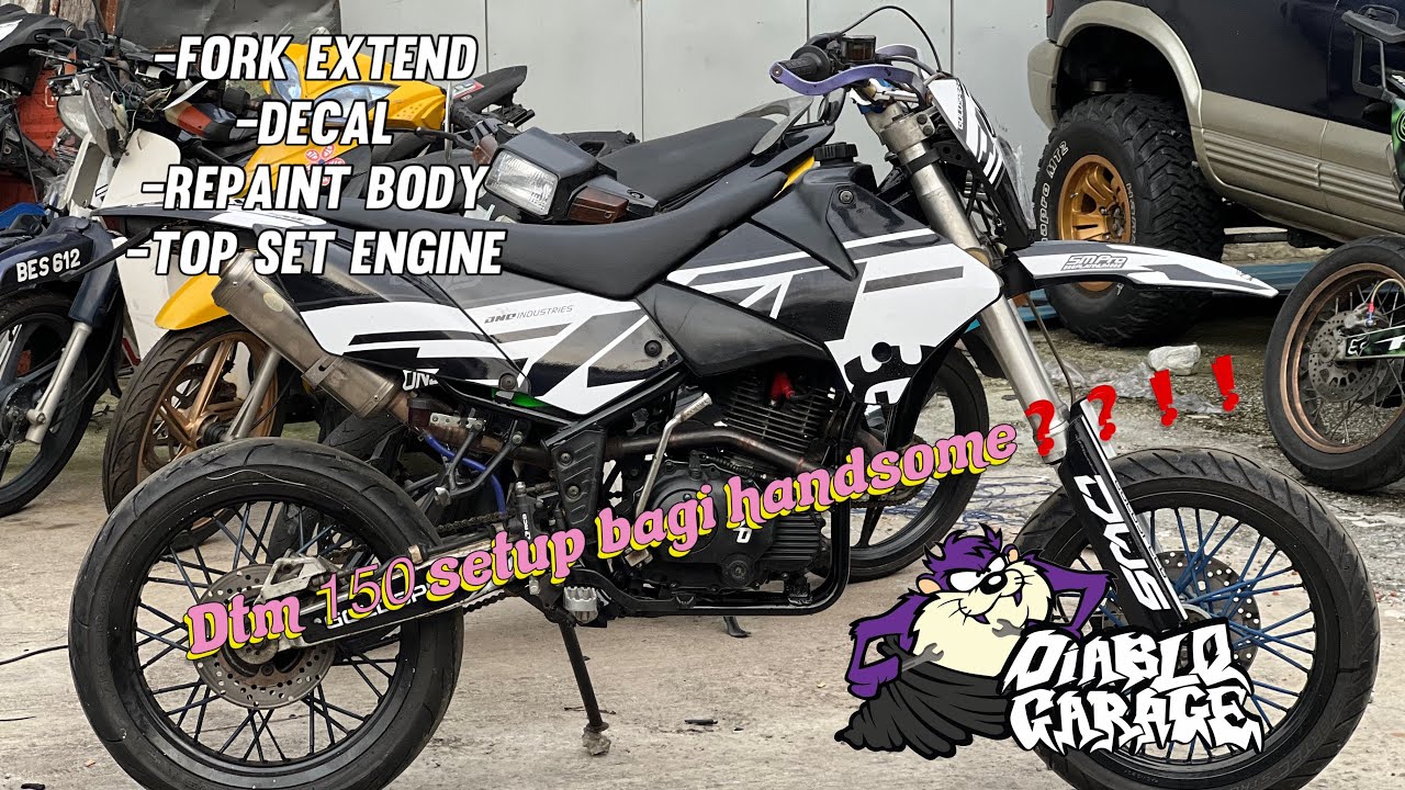 DTM 150 setup bagi handsome😈⚡️ - YouTube