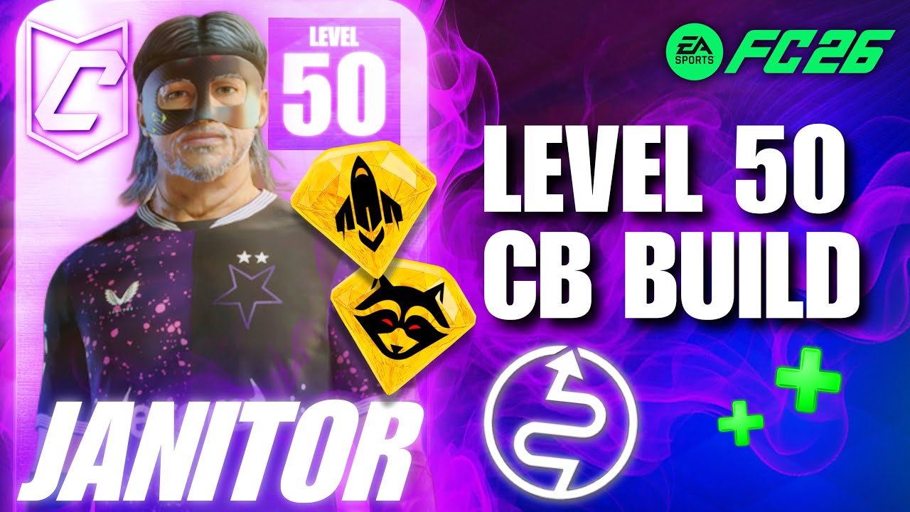 Best Level 50 Progressor CB Build (Janitor Specialization) in FC 26 ...