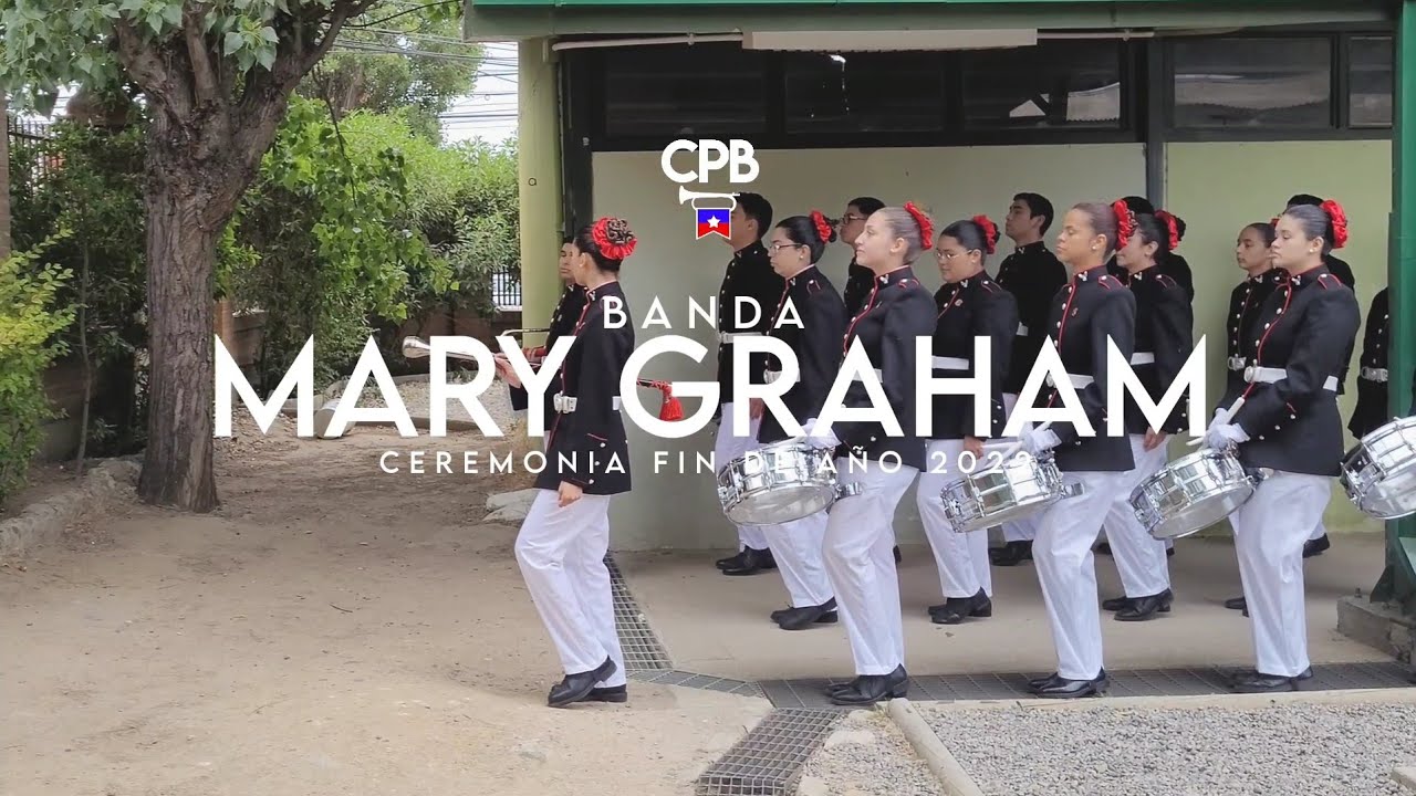 Banda Mary Graham - Ceremonia fin de año 2022 - YouTube