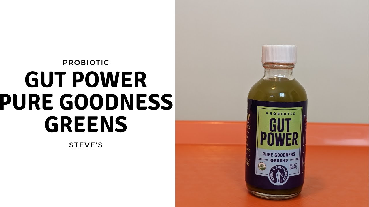 Trying Steve's Pure Goodness Probiotic Gut Shot - YouTube