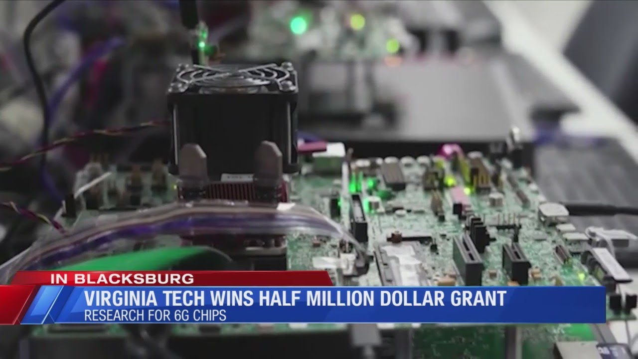 Virginia Tech awarded $500K for research on semiconductor chips - YouTube