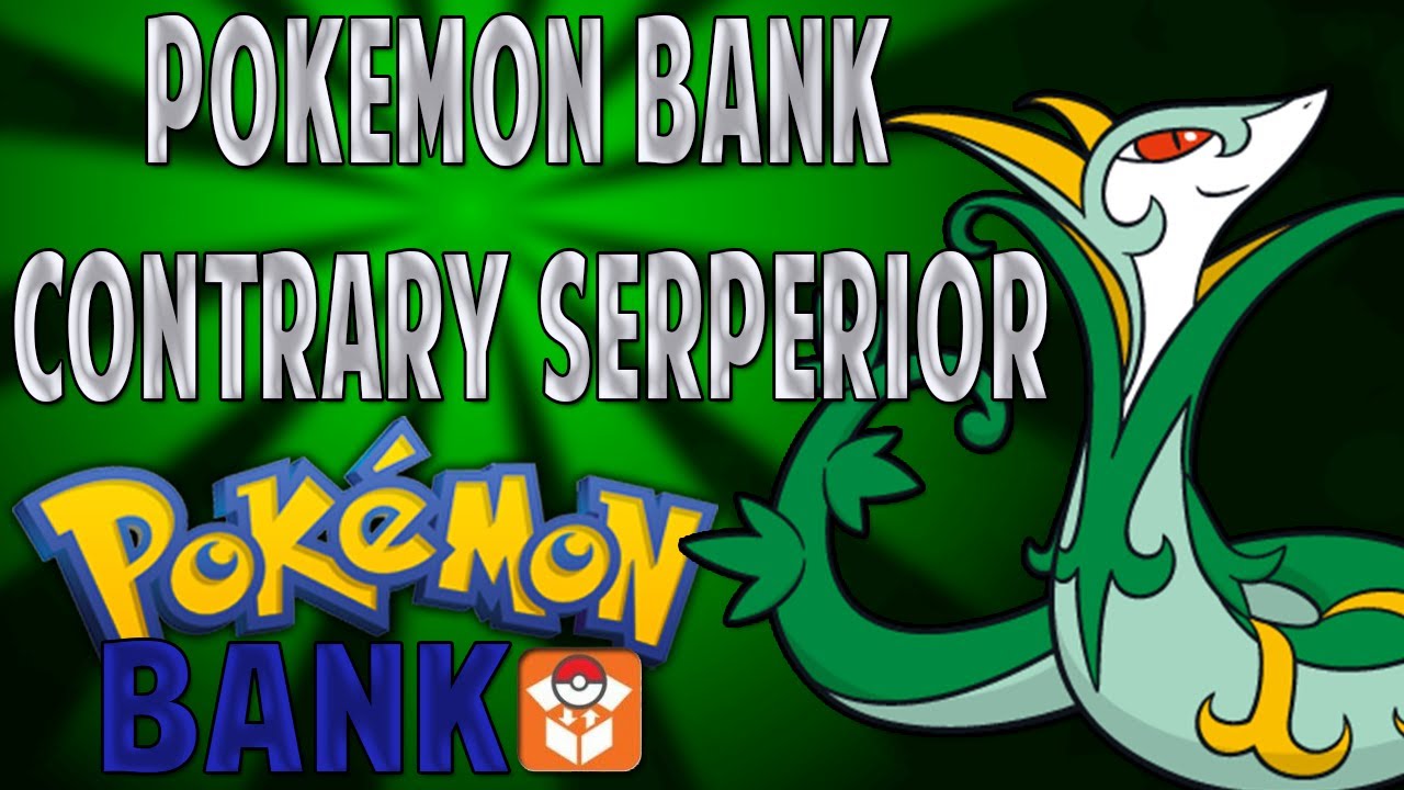 How To Pokebank Contrary Serperior [POKEGEN ONLY] - YouTube