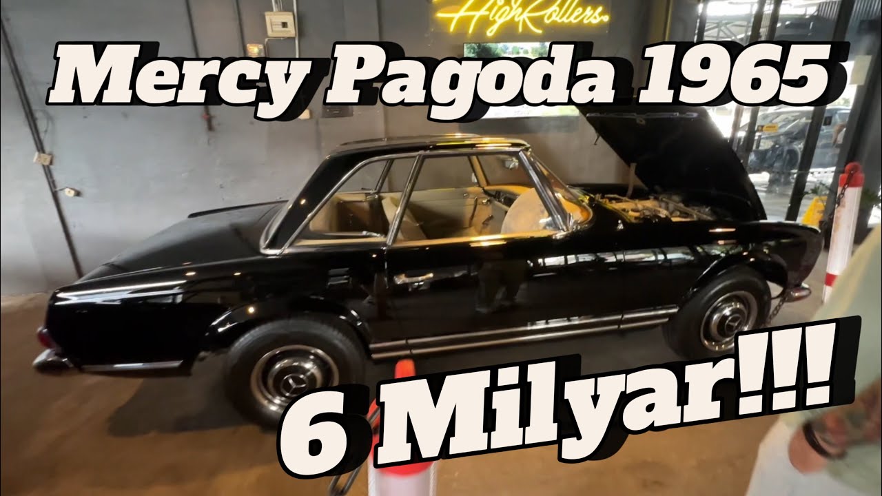 Mercy tua dijual 6 Milyar !! Mercedes-Benz Pagoda 230SL - garage tour ...