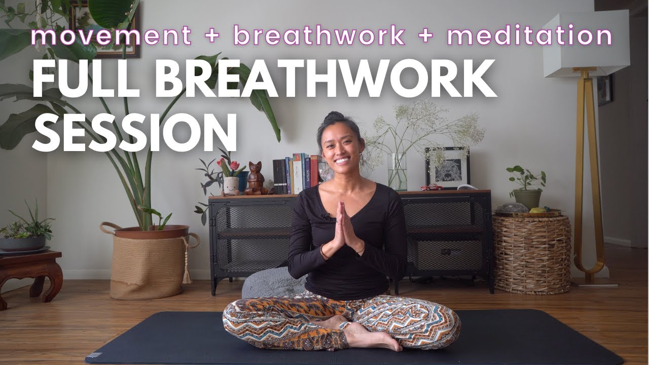 Full Breathwork Session to Release Stress and Clear The Mind - YouTube