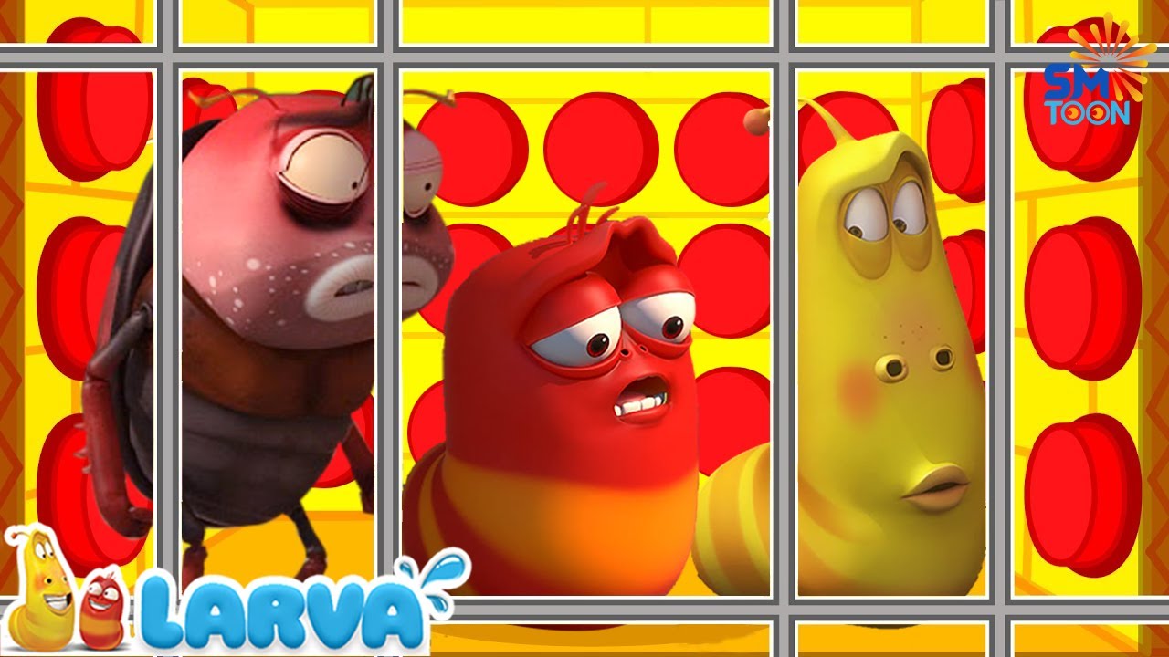 Larvas 2022💦 Larva Juega Con 100 Botones Misteriosos En La Cárcel ...