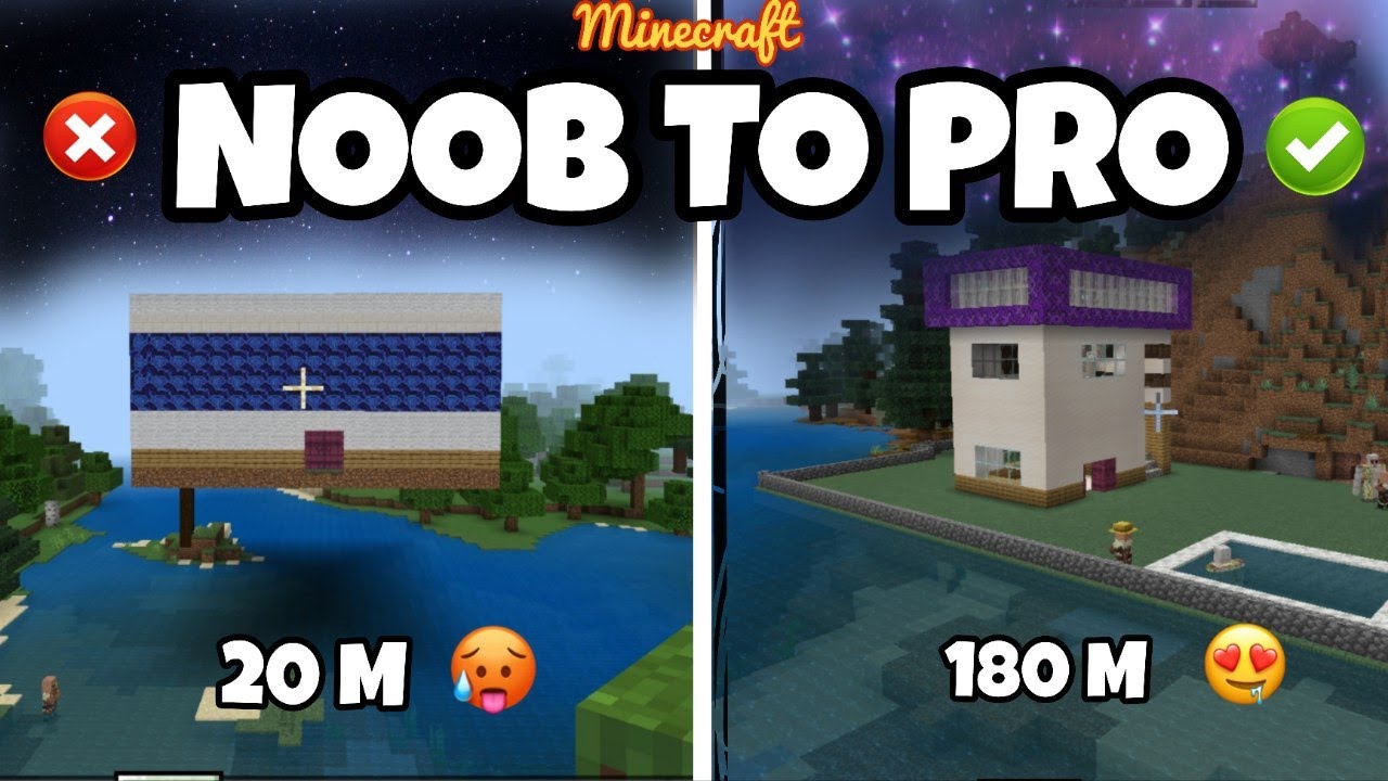 HOW TO BECOME PRO IN MINECRAFT POCKET EDITION | Minecraft On Mobile/PE ...
