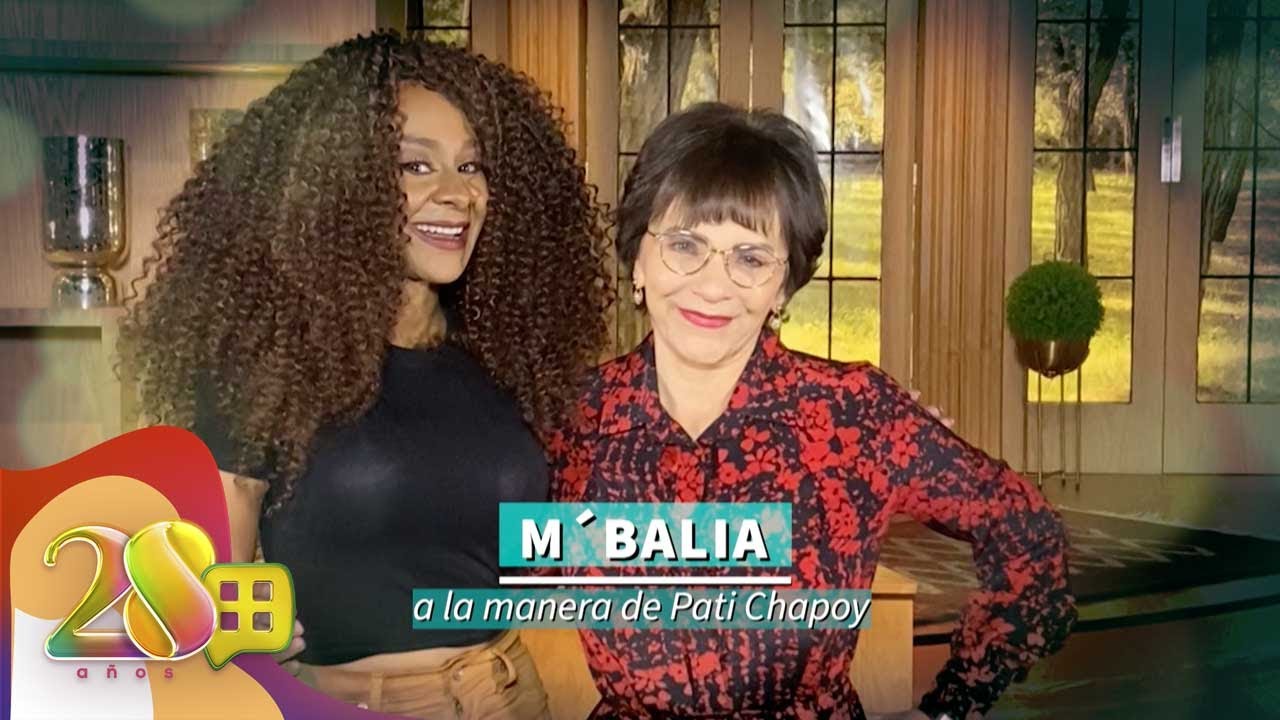 M'Balia abrió su corazón en entrevista con Pati Chapoy | Ventaneando ...