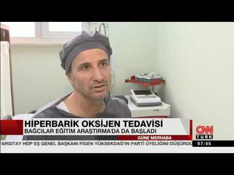 CnnTürk / Bağcılar EAH / Hiperbarik Oksijen Tedavi Merkezi / Uzm. Dr. Banu Ceylan
