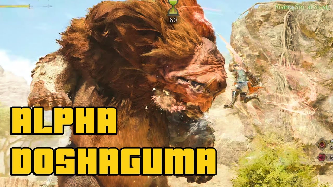 Big Brown Bear - Insect Glaive Solo | Monster Hunter Wilds Beta Test ...