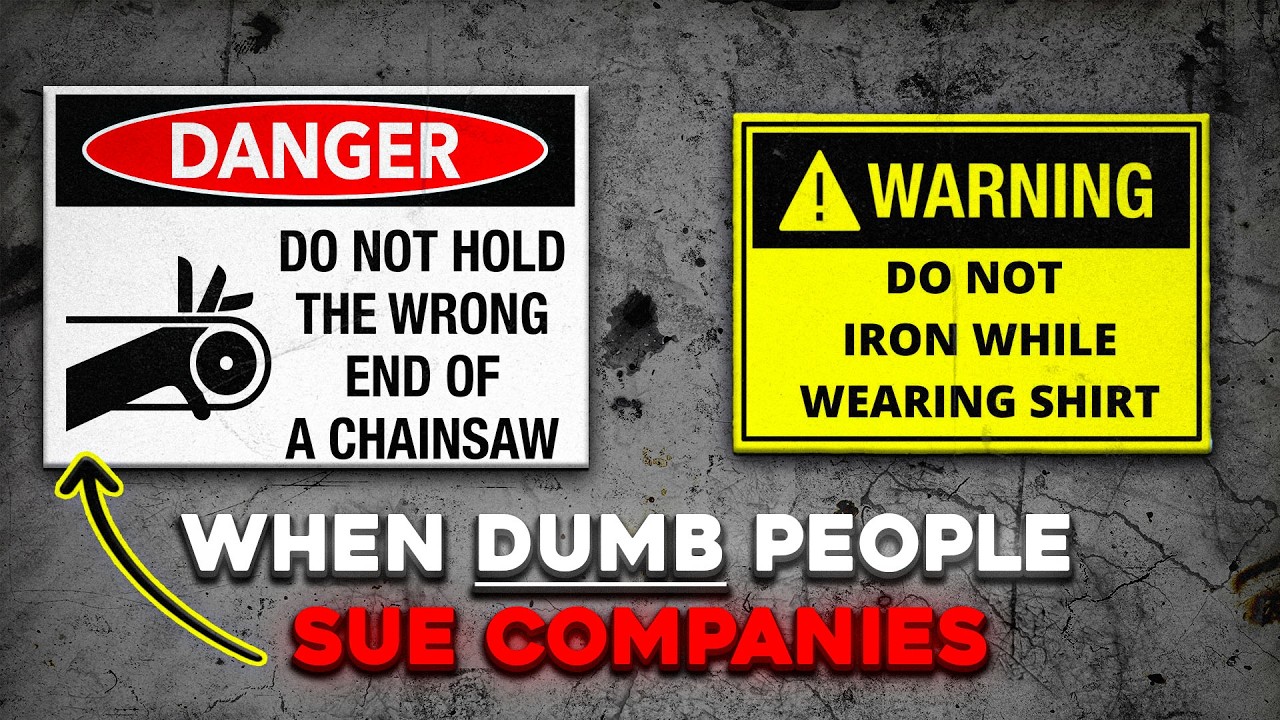 When Common Sense Fails: The Weirdest Warning Labels Explained! - YouTube