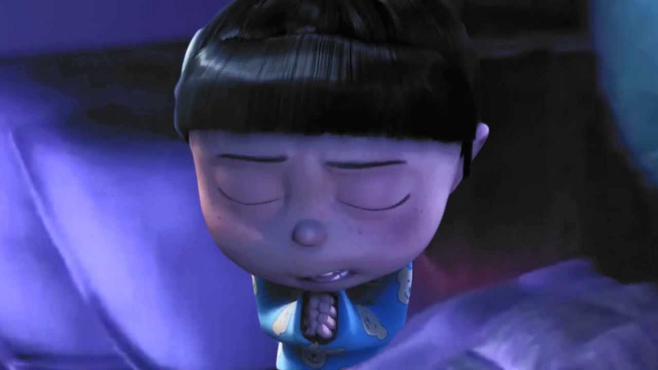 Agnes Despicable Me Crying