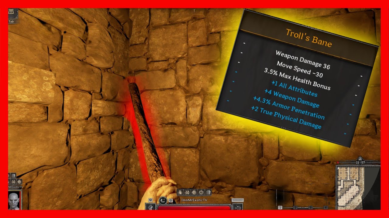 Is Troll's Bane The Best Barb Weapon?!? | Dark and Darker PVP - YouTube