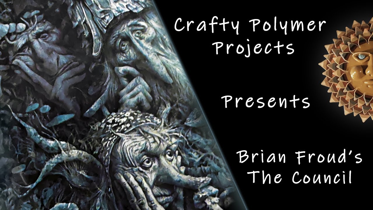 Polymer clay artist recreates Froud's The Council - Crafty Polymer ...