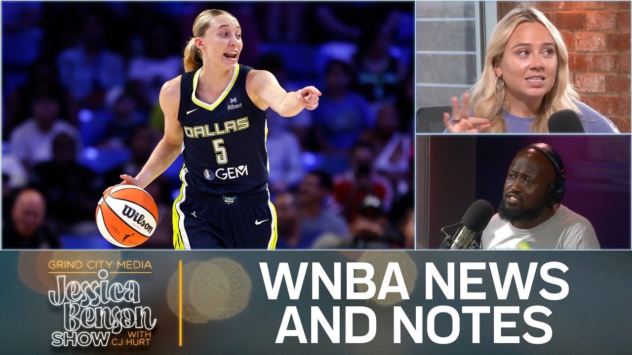 WNBA News, NFL Updates, WTF Wednesday | Jessica Benson Show - YouTube