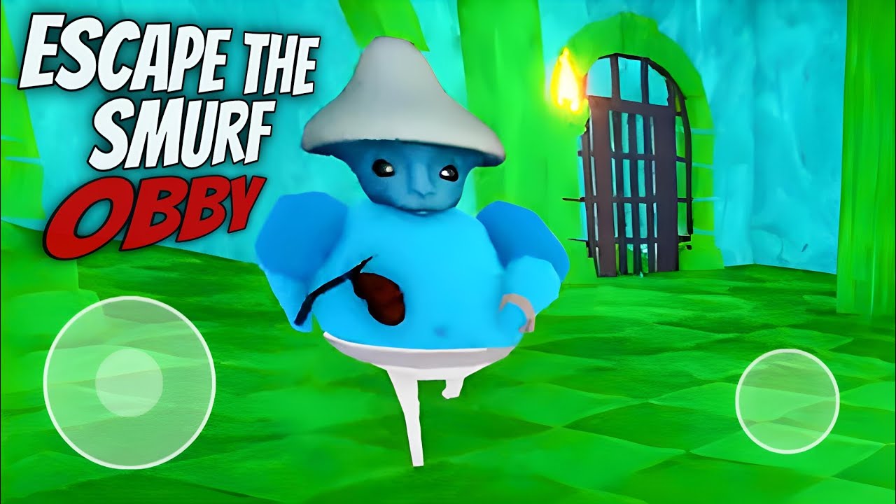 Escape The Smurf Obby Mod - Full Gameplay (Android) - YouTube