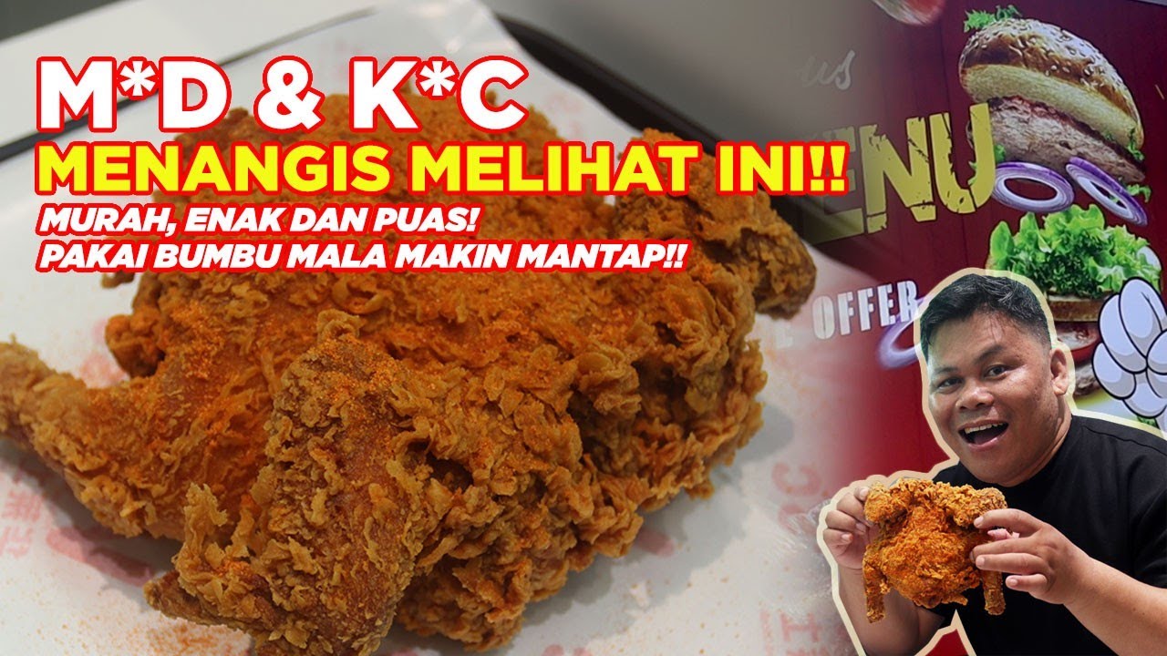 AYAM UTUH + 2 NASI DAN 2 KOLA CUMA 65K?! KAUM MENDANG MENDING PASTI ...