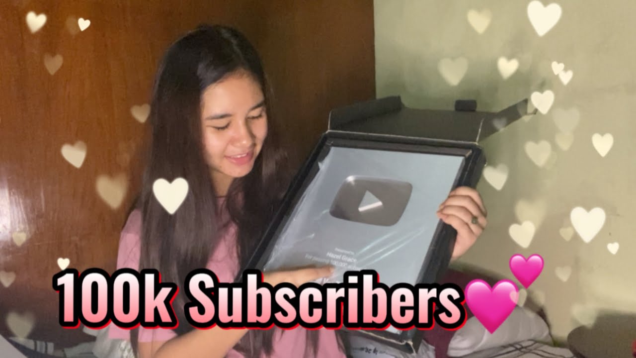 HAPPY 100k SUBSCRIBERS (Happy Monthsary) - YouTube
