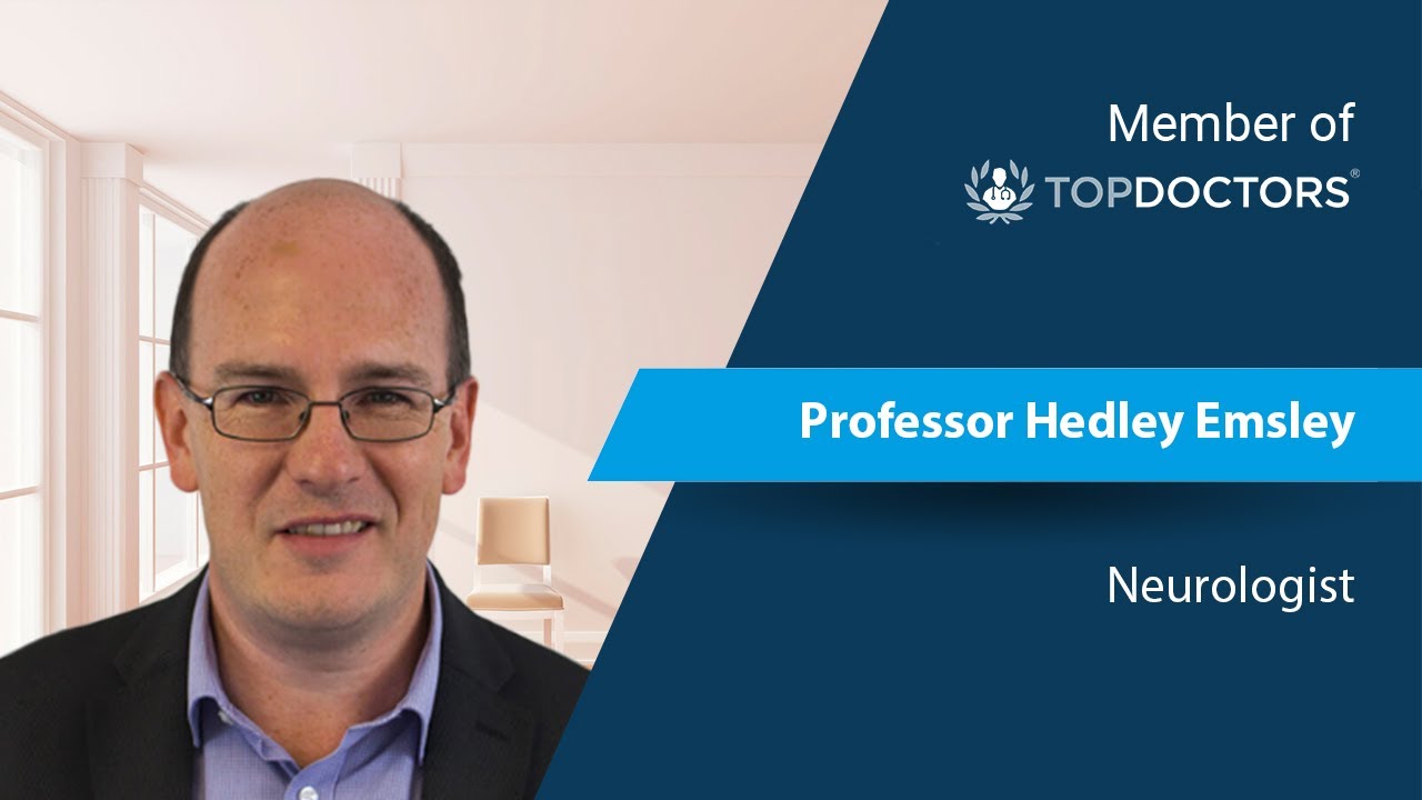 An introduction to Professor Hedley Emsley - YouTube