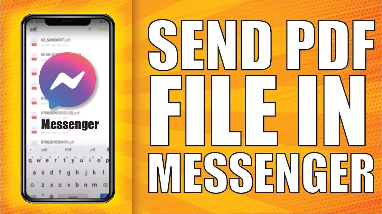 How To Send PDF File In Messenger App Simple YouTube How To Send PDF File In Messenger App Simple YouTube