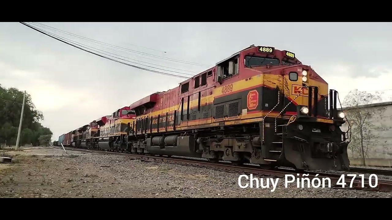 Trenes Ferrosur, Ferromex, KCS de México y Florida East Coast #814 ...