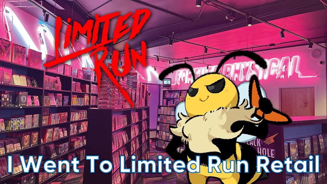 I Went to the Limited Run Games Retail Store - YouTube