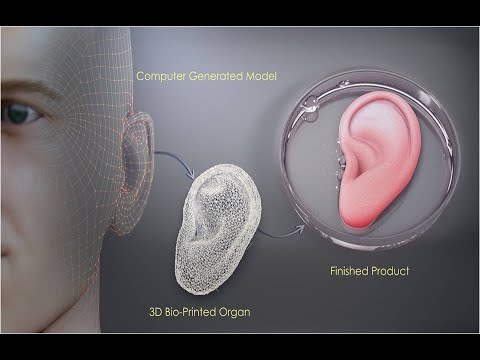 Biology for Engineers, Module 5, 3D Printing of Ear #vtu # ...