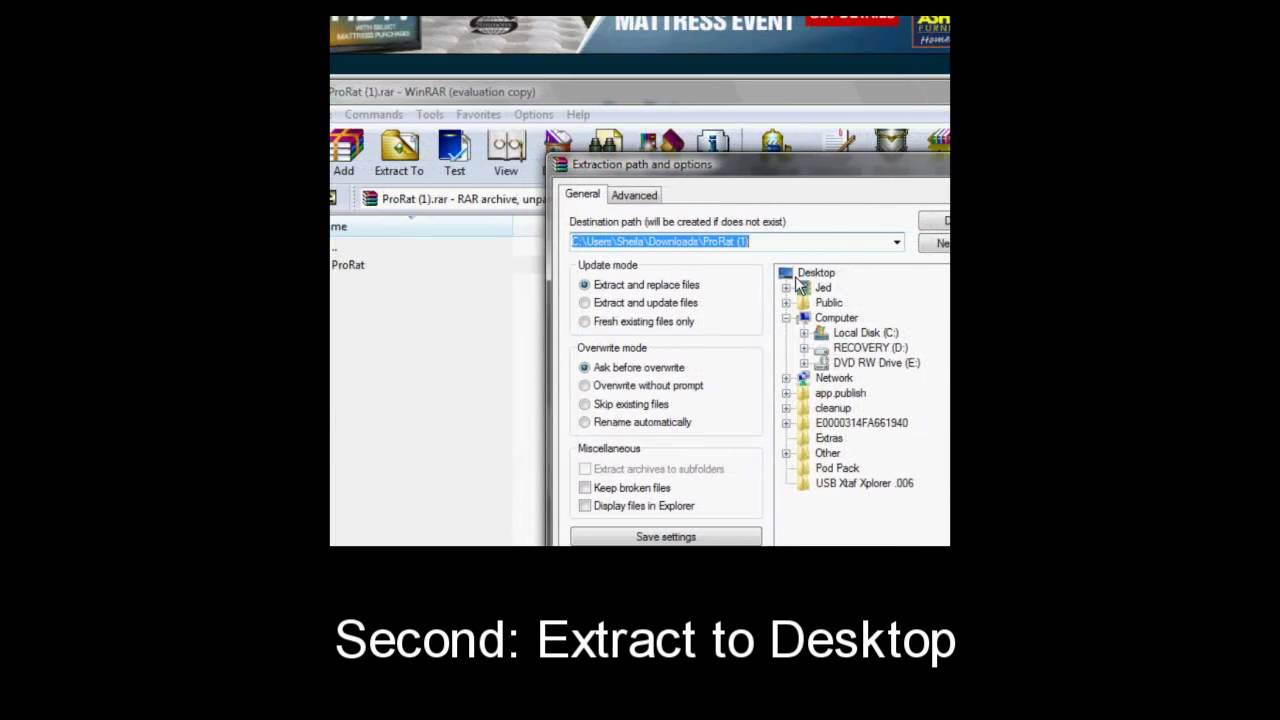 ProRat (Remote Desktop) - YouTube