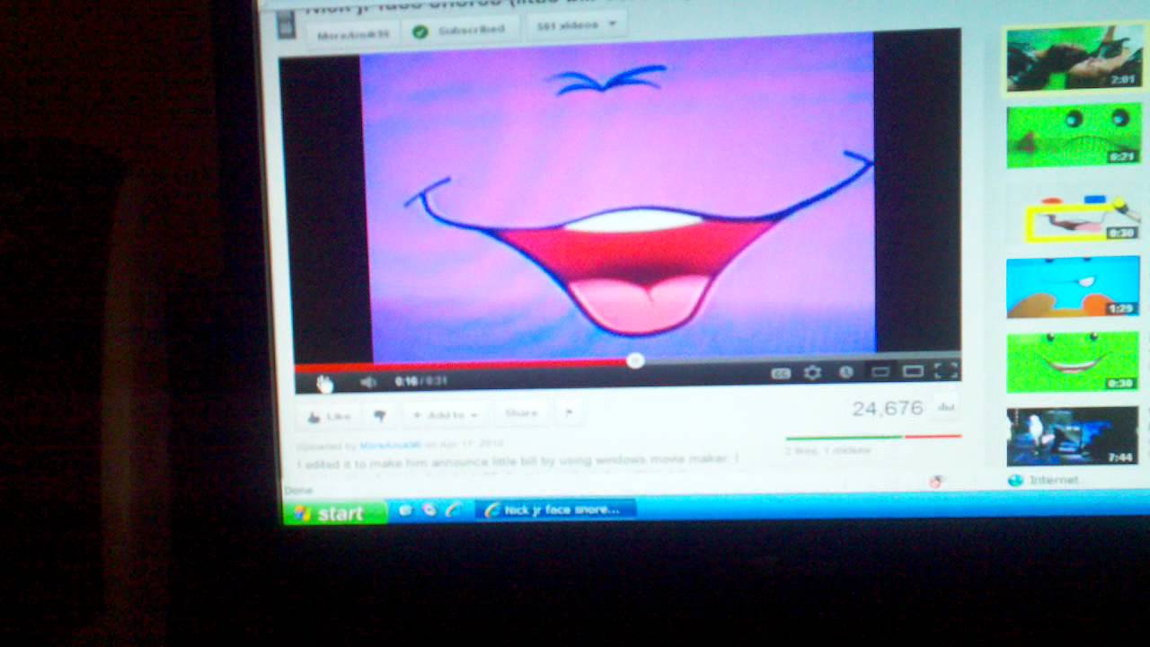 Nick jr face takes a nap little bill - YouTube