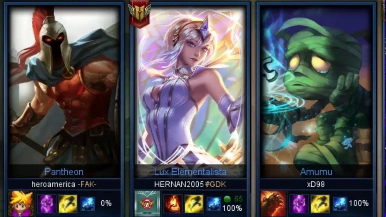 SKIN lux elementalista - league of legends lan - YouTube